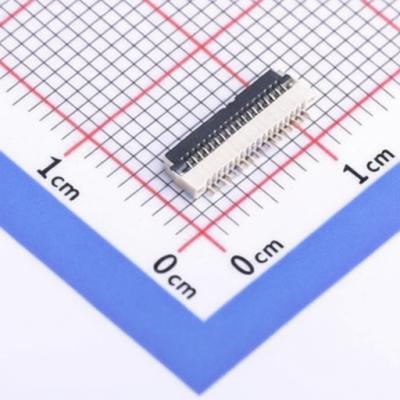 China Right Angle Connector 05mm Pitch Gold Flash Plating Halogen Free JUSHUO AFH05-S18FIA-1H FPC Series for sale