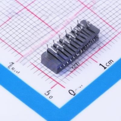 China Double sided connection connector with straight pins and horizontal bent plug JUSHUO AFA10 S12WCC 00 for sale