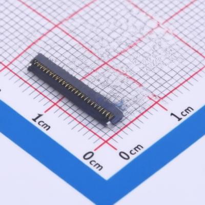 China JUSHUO AFH26 S49FIA 1H 0.3mm Pitch Easy On Flip Cover FPC FFC Connector Right Angle SMT Lower Contact for sale