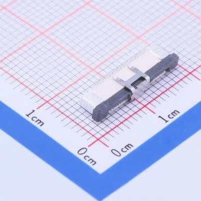 China SMT Mounting FPC ZIF Connector Normal Type 3 with 05mm Pitch Height 44mm 495mm JUSHUO AFC11-S24ICA-00 for sale