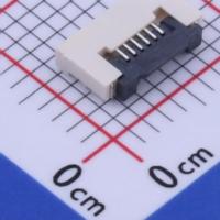 China Surface Mount Technology Connector JUSHUO AFC30 S06FCA 00 FPC Easy On Right Angle Dual Contact Type 1 for sale