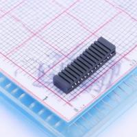 China Surface mount terminal double sided 1.0mm pitch made from LCP phosphor bronze JUSHUO AFA10 S16ECC 00 for sale