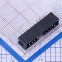 China Electronic Connector 2.54mm Pitch Kinghelm KH-DC3-2.54-2X10P with PBT Insulator and Gold Flash Finish for sale