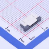 China JUSHUO AFA07 S05ECA 00 2.5mm Pitch FPC ZIF RA Upper Type K1 SMT Connector Designed for PCB Mounting for sale