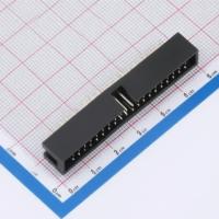 China PBT insulator connector Kinghelm KH-2.54PH180-2X20P-L8.9 with gold flash plating and 3 amps current rating for sale