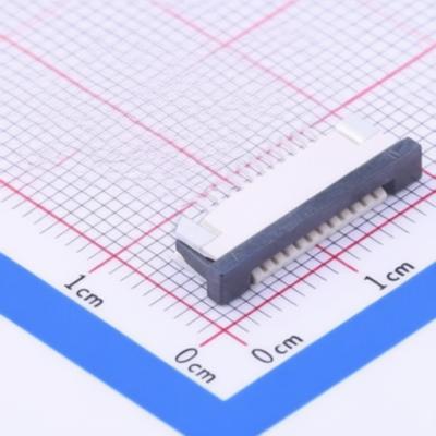 China 1.0mm Pitch FPC ZIF R A Upper Type K1 SMT Connector JUSHUO AFA07 S11ECC 00 Suitable for SMT Assembly for sale