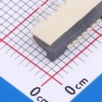 China FPC connector 1.0mm pitch dual row straight insertion top pull locking positive foot JUSHUO AFA22-S06HCC-00 for PCB for sale