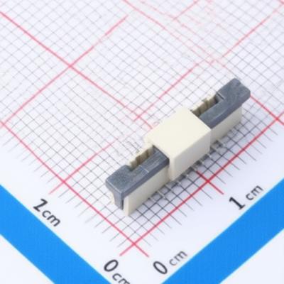China FPC Connector Vertical Mount 1.0mm Pitch Pull Tab Type JUSHUO AFA11-S10GTA-00 for Electronic Devices for sale