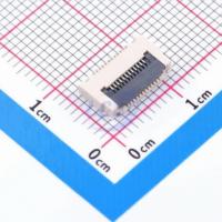 China 0.5mm Pitch Flip Top FPC FFC Connector Featuring Locking Mechanism JUSHUO AFC06-S12FIA-00 for Electrical for sale