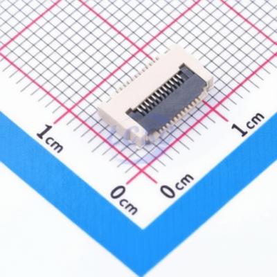 China 0.5mm Pitch Flip Top FPC FFC Connector Featuring Locking Mechanism JUSHUO AFC06-S12FIA-00 for Electrical for sale