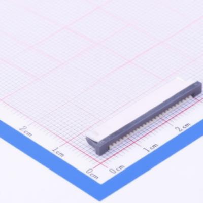 China SMT Connector 2.5mm Pitch FPC ZIF Right Angle Lower Type Model JUSHUO AFA07-S24FCC-00 for Electronic for sale