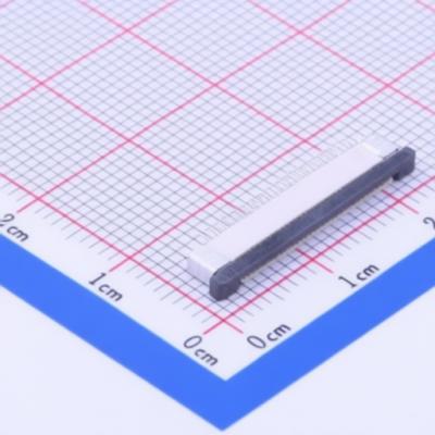 China FPC ZIF R A Upper Type3 SMT Connector with 0.5mm Pitch and 2.0mm Height Model JUSHUO AFC07 S34ECC 00 for sale