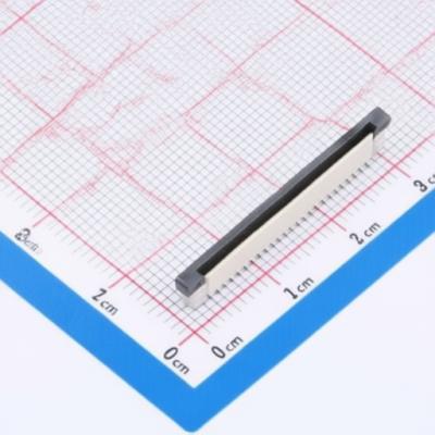 China FPC ZIF Normal Type 3 SMT Connector with 0.5mm Pitch and Height 4.4mm 4.95mm JUSHUO AFC11-S50ICC-00 for sale