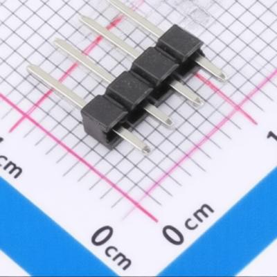 China Connector 2.54mm Pitch 1x4P 11.5mm Length Kinghelm KH-2.54PH180-1X4P-L11.5 Electronic Component for sale
