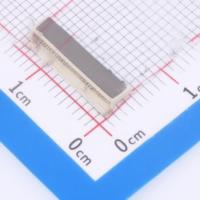 China Compact right angle double contact FPC connector JUSHUO AFH39-S35FIA-1H with 03mm pitch and 10H height for sale