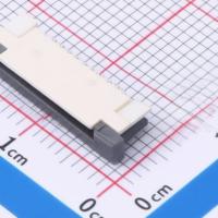 China SMT Mount FPC ZIF Connector Right Angle Lower Type K1 Featuring 1.0mm Pitch JUSHUO AFA07-S11ECA-00 for sale