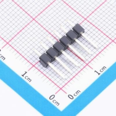 China Electronic device connector kinghelm KH-2.54PH180-1X6P-L11.5 1X6P L11.5 pin header for PCB integration for sale