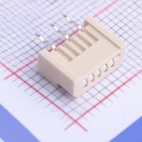 China 1.25 Millimeter Pitch FPC FFC Connector JUSHUO AF125-S05HCC-00 Rated Voltage 125 Volt Current 1 Amp for sale