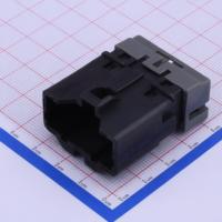China Black color polypropylene connector assembly KUM PH772-06027 supporting wire gauge 085 to 2 for connector solutions for sale