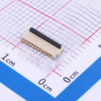 China High Temperature Halogen Free Plastic Housing Connector JUSHUO AFH39-S23FIA-1H FPC Series 10H Height for sale