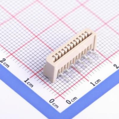 China LIF Series 1.25mm Pitch FPC FFC Connectors Rated 125V 1.0A Temperature Range JUSHUO AF125-S12WCC-00 for sale