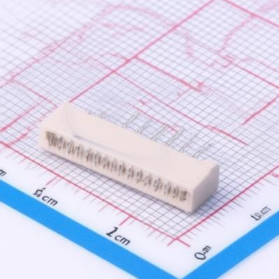 China JUSHUO AFB10 S18HCC 00 electronic connector single sided vertical plug in straight pins 1.0mm pitch for sale