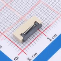 China JUSHUO AFD01-S11FCC-00 Connector Flip Type 0.5mm Pitch Featuring Type D Large Solder Tab for PC Board for sale