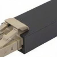 China LC Multimode Fiber Loopback Cable Assembly L-com FOL-AT-LCUMM-03D with PC Polish and RoHS Compliance for sale