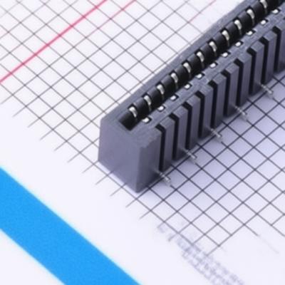 China 1.0mm pitch double sided connector terminal JUSHUO AFA10 S12LCC 00 made from phosphor bronze and LCP for sale