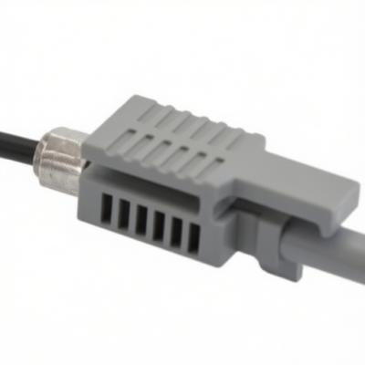 China Fiber Optic Connector Gray Latch Plastic HFBR 4503 SMX Model L com FOC 4503PFS22SL for Optical Fiber for sale