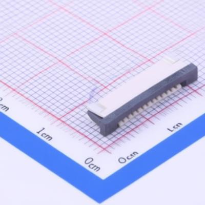 China Connector JUSHUO AFA07-S13FCC-00 FPC ZIF Right Angle Lower Type SMT 1.0mm Pitch K1 Series for sale