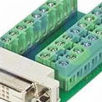 China Audio Video Projection Connector L-com DVIDDLFT DVI-D Dual Link Field Terminal for Easy Termination for sale