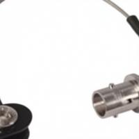 China L-com DSTCP-RSTS stainless steel dust cap featuring nylon coated lanyard for fiber optic ST connector for sale