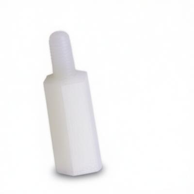 China Durable Nylon 66 Hexagonal Standoff KSS HTS-318 for PCB Mounting and Isolation Applications for sale