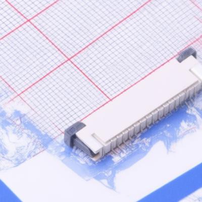 China 1.0mm Pitch FPC ZIF RA Upper Type Connector SMT CONN Model JUSHUO AFA07 S18ECA 00 for Circuit Boards for sale