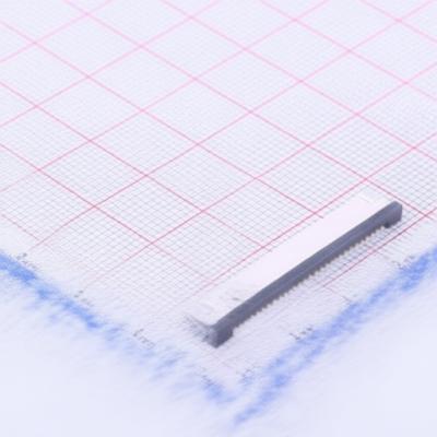 China Flexible Printed Circuit 2.5mm Pitch FPC ZIF Right Angle Lower Type Connector JUSHUO AFA07-S28FCC-00 for sale