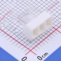 China electrical connector strip kinghelm KH-A2510KZ-03Y with phosphor bronze terminals and nylon housing for sale