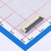China 0.5mm Pitch Flip Cover Bottom Contact FPC Connector JUSHUO AFD01-S25FCC-00 Suitable for Electronics for sale