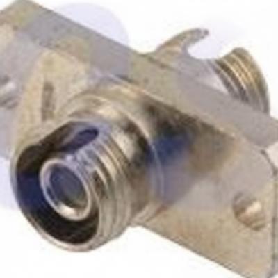 China Copper body simplex SMF fiber optic coupler ceramic sleeve L-com FOA-FCSM1-MC0R economy model EU RoHS for sale