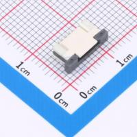 China 1.0mm Pitch SMT FPC ZIF RA Upper Connector JUSHUO AFA07 S04ECA 00 Model for Electronic Applications for sale