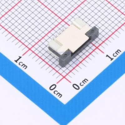 China 1.0mm Pitch SMT FPC ZIF RA Upper Connector JUSHUO AFA07 S04ECA 00 Model for Electronic Applications for sale