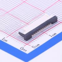 China Connector JUSHUO AFA07-S11FCC-00 FPC ZIF Right Angle Lower Type SMT Mounting 1.0mm Pitch for sale