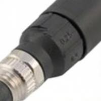 China M8 male field terminatable connector L-com M8FTQ3M with IDC terminals and gold plated copper alloy contacts for sale