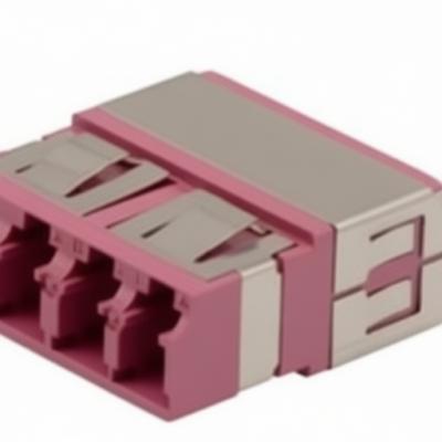 China High density fiber optic shutter with vertical spring and LC LC quad coupler L-com FOA-817-HVI EU RoHS compliant for sale