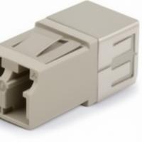 China Beige fiber optic coupler vertical spring high density shutter L-com FOA-815-BGE compatible with lc lc duplex panels for sale