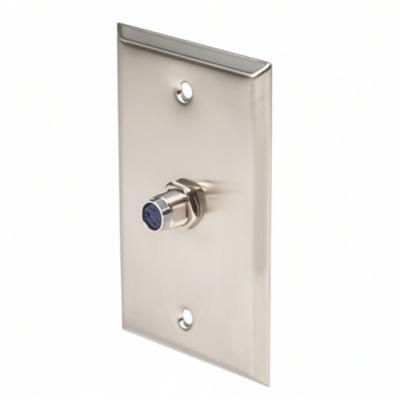 China J1 MINI DIN 4 field termination connector 2x 2 position terminal blocks stainless steel L com WPMF44FT for sale