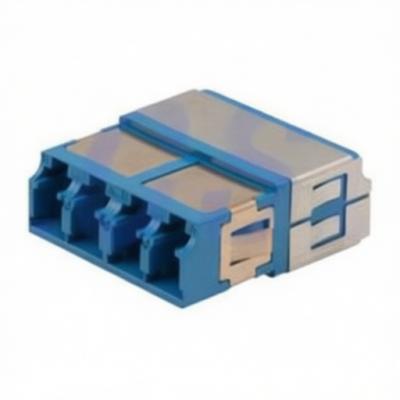 China High density side spring shuttered fiber optic coupler L-com FOA-813-BLU for LC LC quad applications for sale