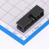 China electronic connector with gold flash contacts and 3 Amps rating Kinghelm KH-2.54PH180-2X8P-L8.9 2.54mm pitch 8.9mm pin length for sale