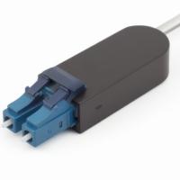 China Single Mode Fiber Loopback Cable LC Connector PC Polish Dust Cap Included L-com FOL-AT-LCUSM-07D for Network for sale