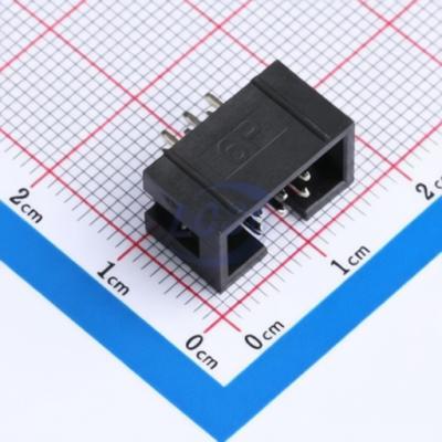 China Connector Kinghelm KH-2.54PH180-2X3P-L8.9 featuring 254mm pitch 89mm pin length and 3 amps current rating for sale